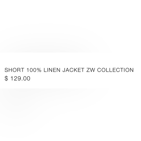 Zara | Jackets & Coats | Zara Short 0 Lenin Jacket Inzw Collection ...